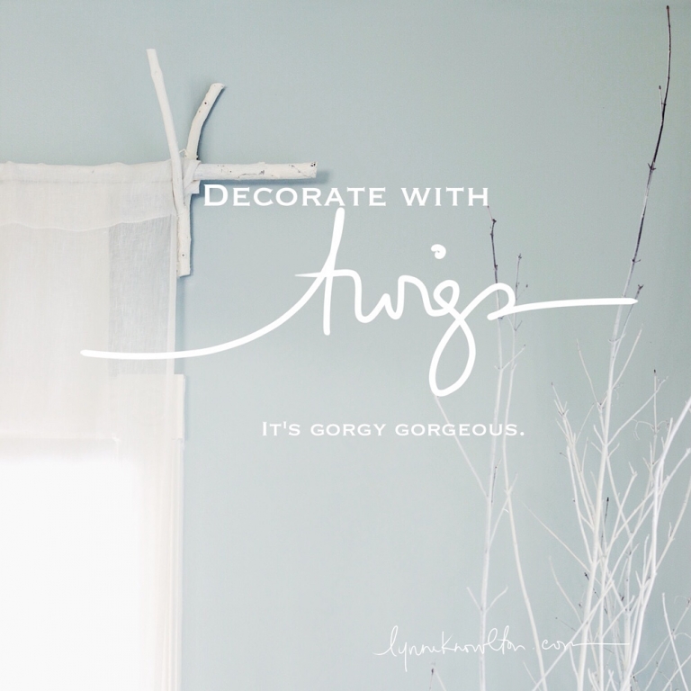 15 Ways to Decorate with Twigs.Inexpensive.Simple.Gorgeous.