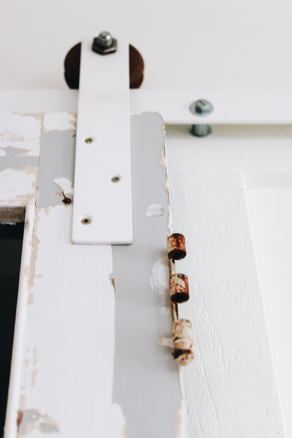 How to make your own barn door track hardware | Design The Life You ...