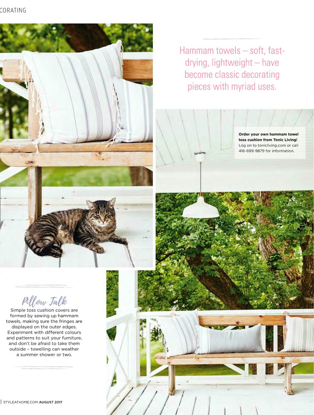 Tiny Cabin in Style At Home magazine